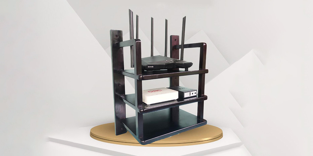 3 Layer Router Stand | Mira - the essence of Bangladeshi living Ecommerce
